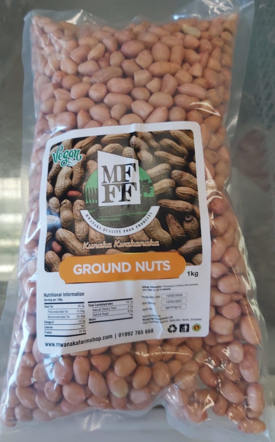 Mwanaka Quality Dried Ground Nuts 1kg - Mwanaka Fresh Farm Foods and ...