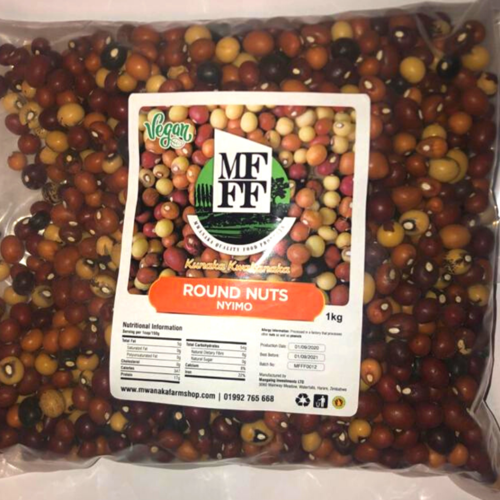 Mwanaka Quality Dried Round Nuts - Mwanaka Fresh Farm Foods and Butchery