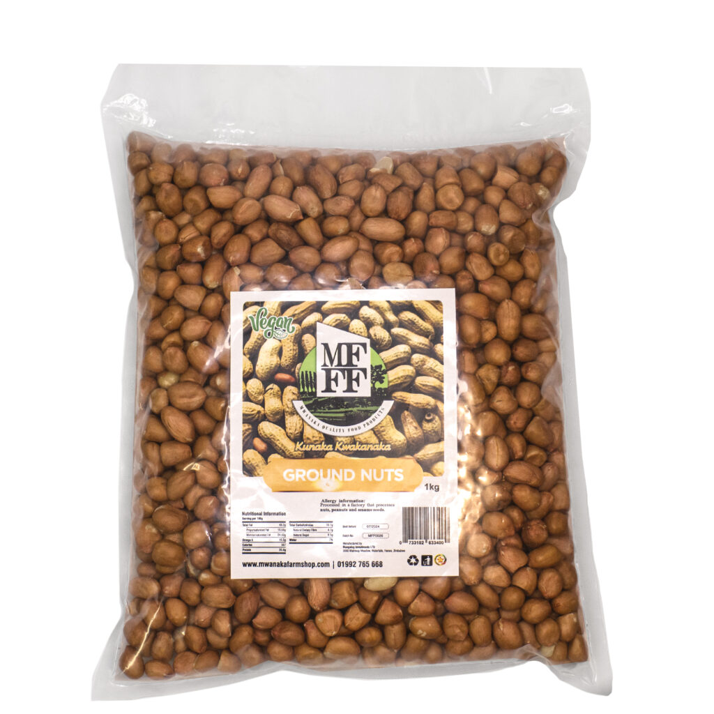 Mwanaka Quality Dried Ground Nuts 1kg - Mwanaka Fresh Farm Foods and ...