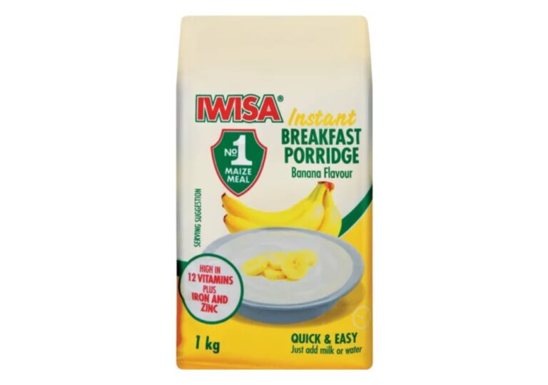Iwisa Instant Breakfast Porridge Banana 1kg - Mwanaka Fresh Farm Foods ...